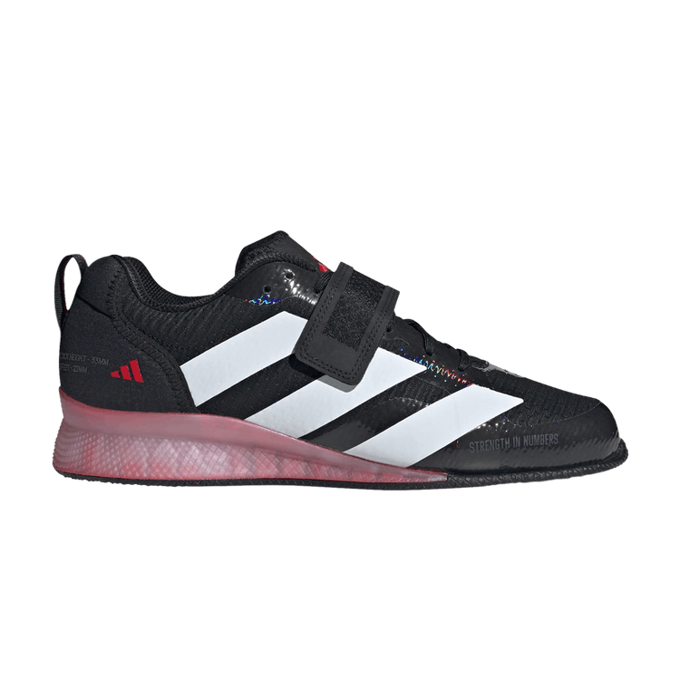 Buy Adidas Adipower Weightlifting 3 'Black White Pure Ruby' - IH8232 | GOAT
