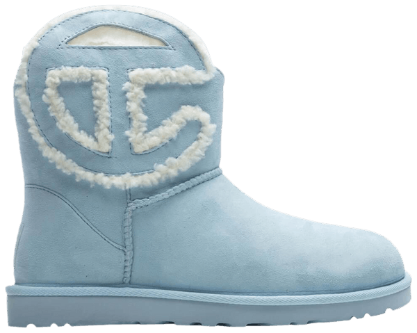 Buy Telfar x UGG Logo Mini Boot 'Blue' - 1122991 BLU | GOAT