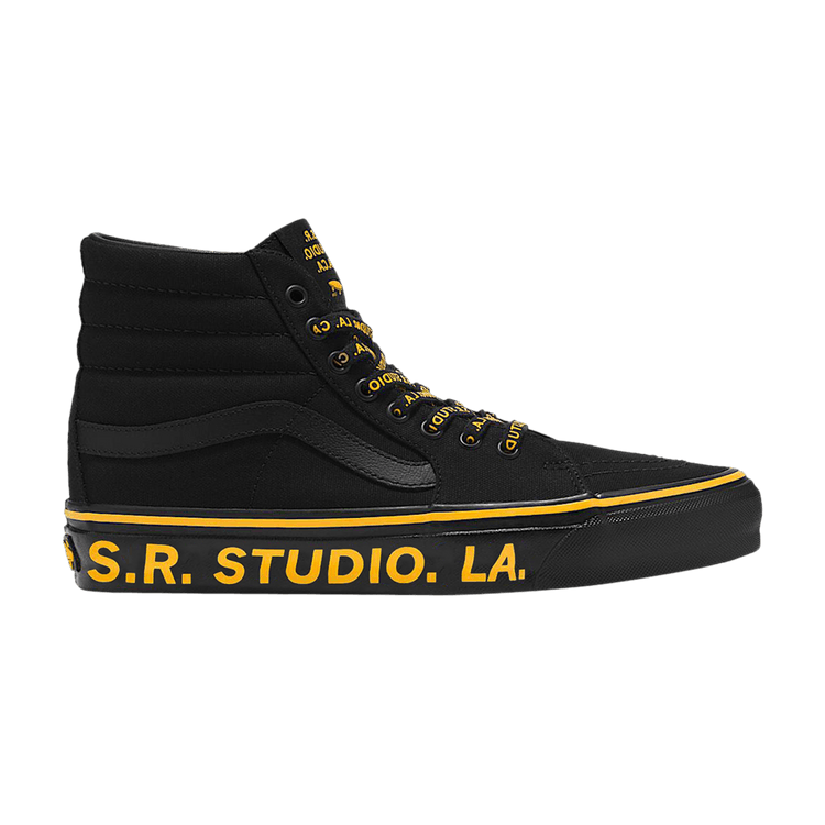 Buy S.R. STUDIO. LA. CA. x Vans Sk8-Hi Reissue 38 Vibram 'Black Orange' - VN000S54Y23 | GOAT