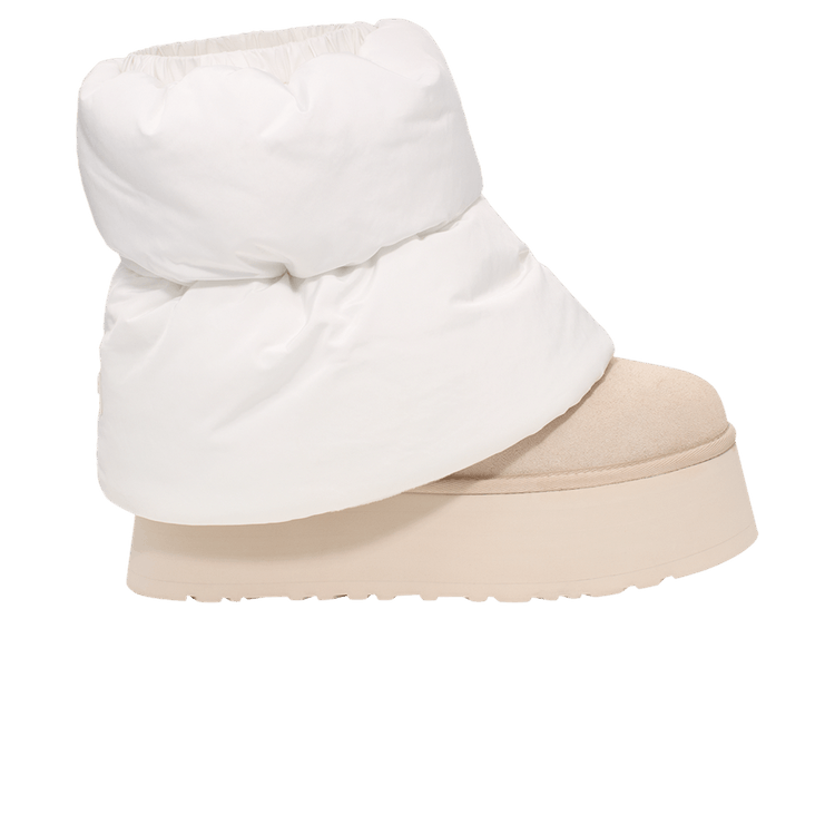 Buy Ugg Wmns Classic Mini Dipper Puffer White Ceramic 1158275 Wcrm Goat