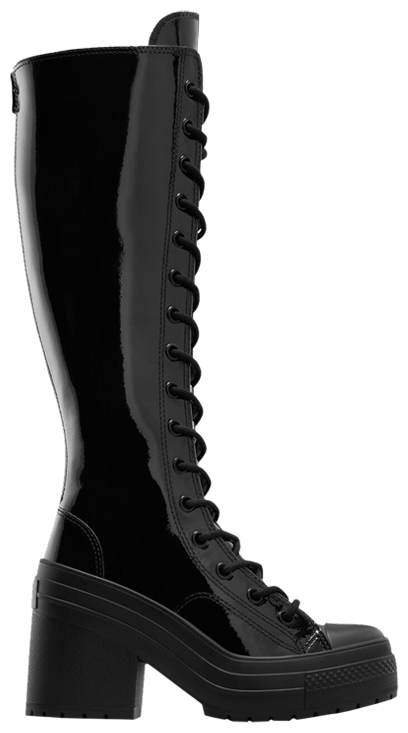 Buy Wmns Chuck 70 De Luxe Heel XX Platform High 'Triple Black Patent ...