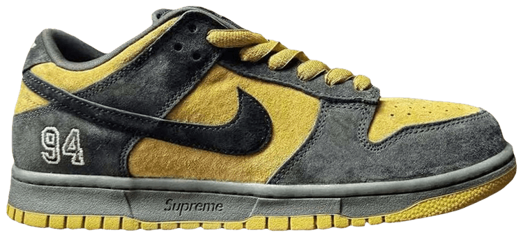 Buy Supreme x Dunk Low SB 'Camper Green' - HQ8487 300 | GOAT