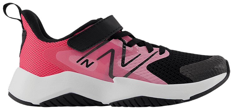 Buy Rave Run v2 Bungee Lace Top Strap Big Kid 'Signal Pink Black ...