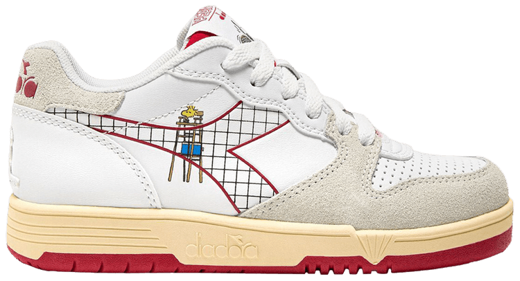 Buy Peanuts x Diadora Deuce Little Kid 'Snoopy' - 501181604 C7409 | GOAT