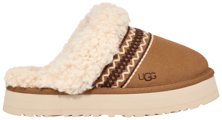 Buy UGG Wmns Disquette Atherson Slipper 'Chestnut' - 1158282 CHE | GOAT