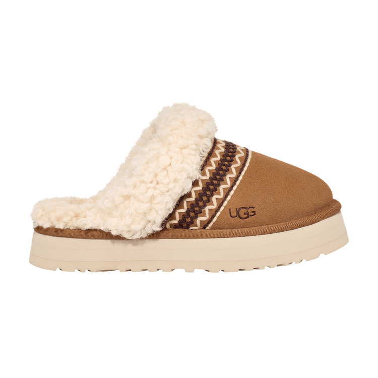 Buy UGG Wmns Disquette Atherson Slipper 'Chestnut' - 1158282 CHE | GOAT