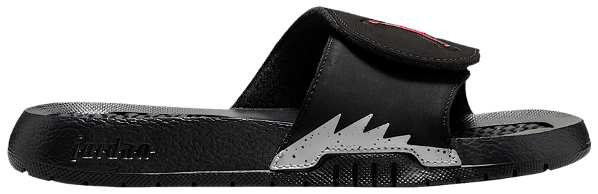 Buy Air Jordan Hydro 5 Retro Slide GS 'Black Metallic' - 555511 061 | GOAT