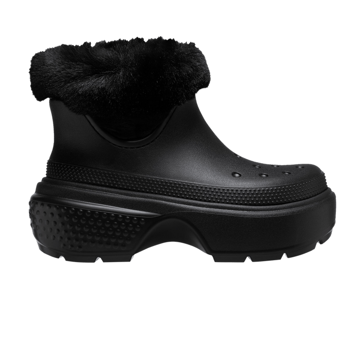 Buy Crocs Stomp Lined Boot 'Black' - 208718 001 | GOAT