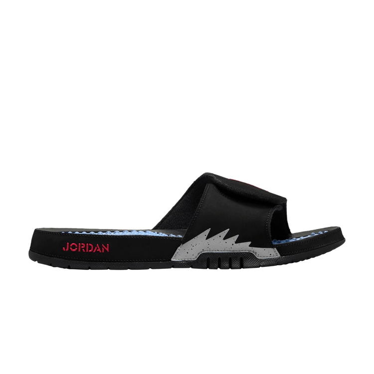 Buy Air Jordan Hydro 5 Slide 'Black Metallic' - 555501 061 | GOAT