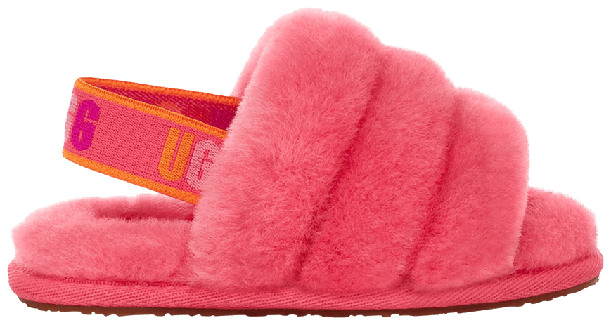 Buy UGG Fluff Yeah Slide Toddler 'Strawberry Sorbet Multi' - 1117462T ...
