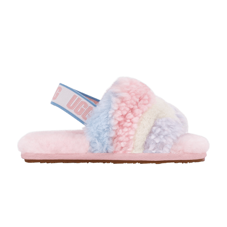 Buy UGG Fluff Yeah Slide Toddler 'Cali Collage - Pride Stripes ...