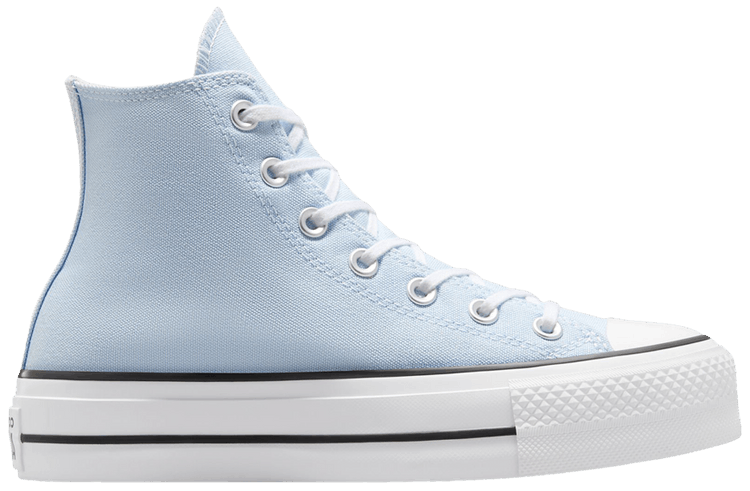 light blue converse platform