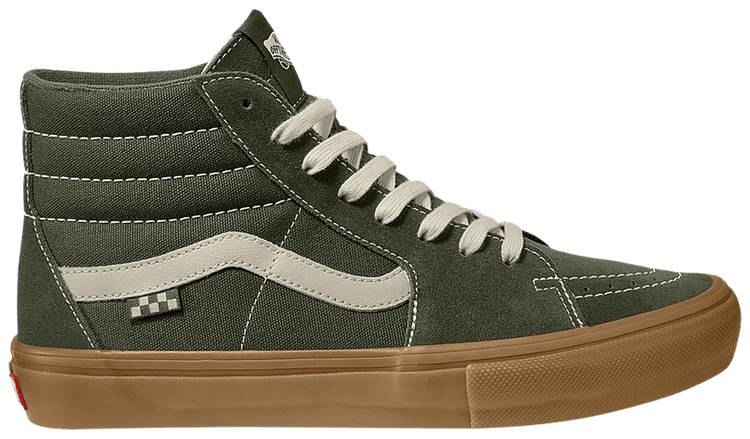 Buy Vans Skate Sk8-Hi 'Grape Leaf Green Gum' - VN0A2Z333PY | GOAT