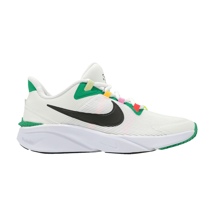 Buy Nike Star Runner 4 Next Nature GS 'White Green Black' - HM5636 101 ...