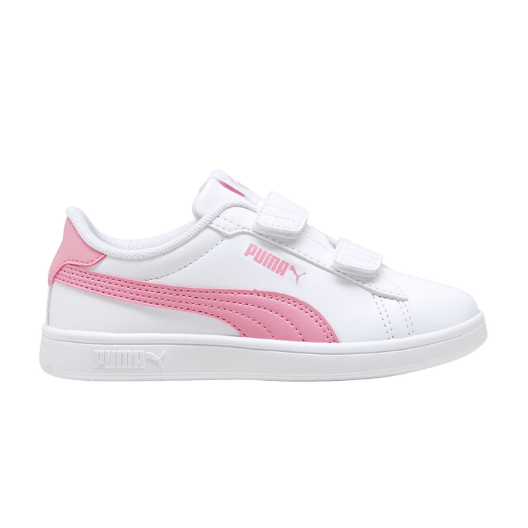 Buy Puma Smash 3.0 Little Kid 'Nightkeeper - White Pink' - 397992 02 | GOAT