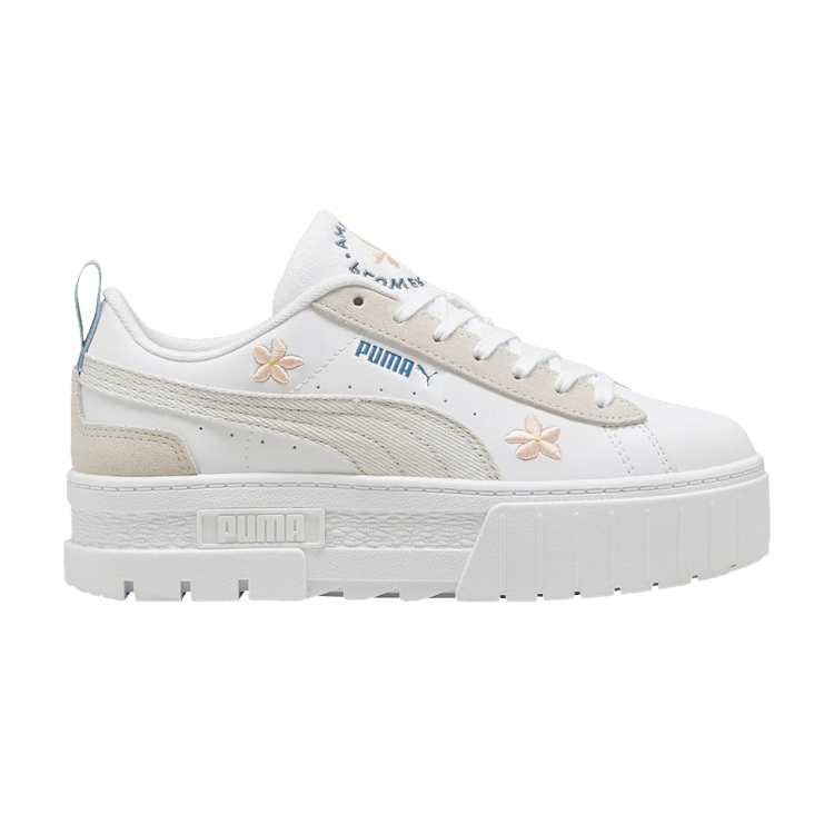 Buy Puma Wmns Mayze 'Floral Embroidery - White Vapor Grey' - 399674 02 ...
