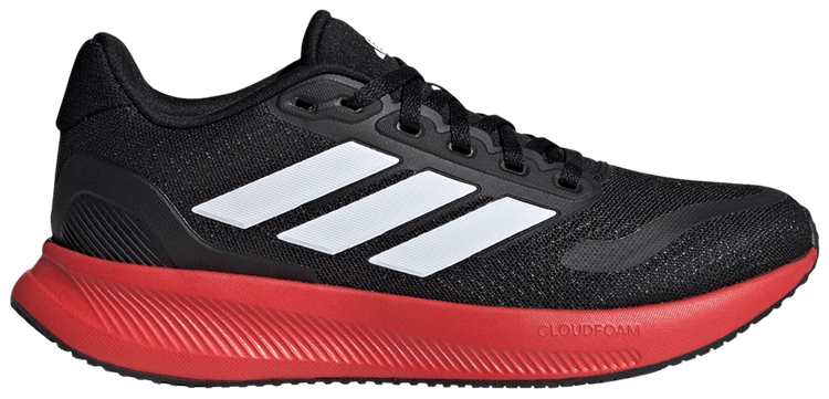 Buy Adidas Runfalcon 5 J 'Black White Bright Red' - IH0314 | GOAT