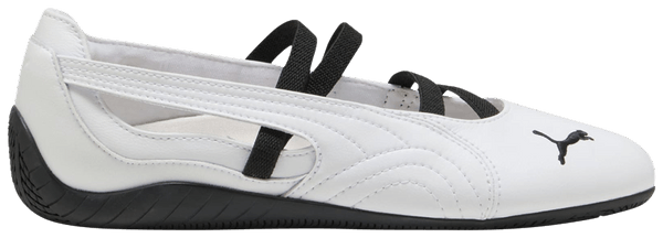 Buy Wmns Speedcat Ballet Leather 'White Black' - 403587 01 | GOAT