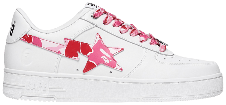 Buy Wmns Bapesta 'ABC Camo Pack - Pink' - 1K70291330 PNK | GOAT