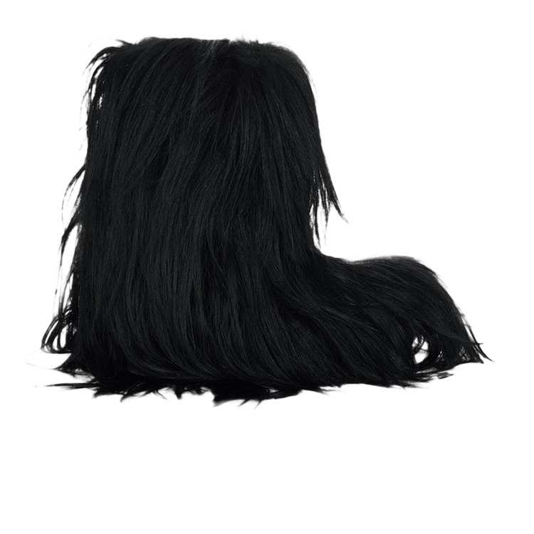 Buy Rick Owens Porterville Mega Bumper Lunar 'Black Milk Goat Fur ...