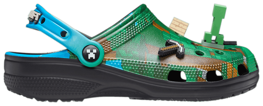 Buy Minecraft x Crocs Classic Clog 'Dark Forest' - 210829 90H | GOAT