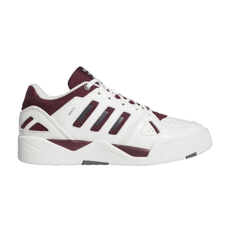Buy adidas Midcity Low 'White Maroon' - IF4549 | GOAT