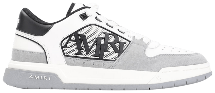 Buy Amiri Classic Low 'White Grey Black' - AMFOSR1067 001 | GOAT