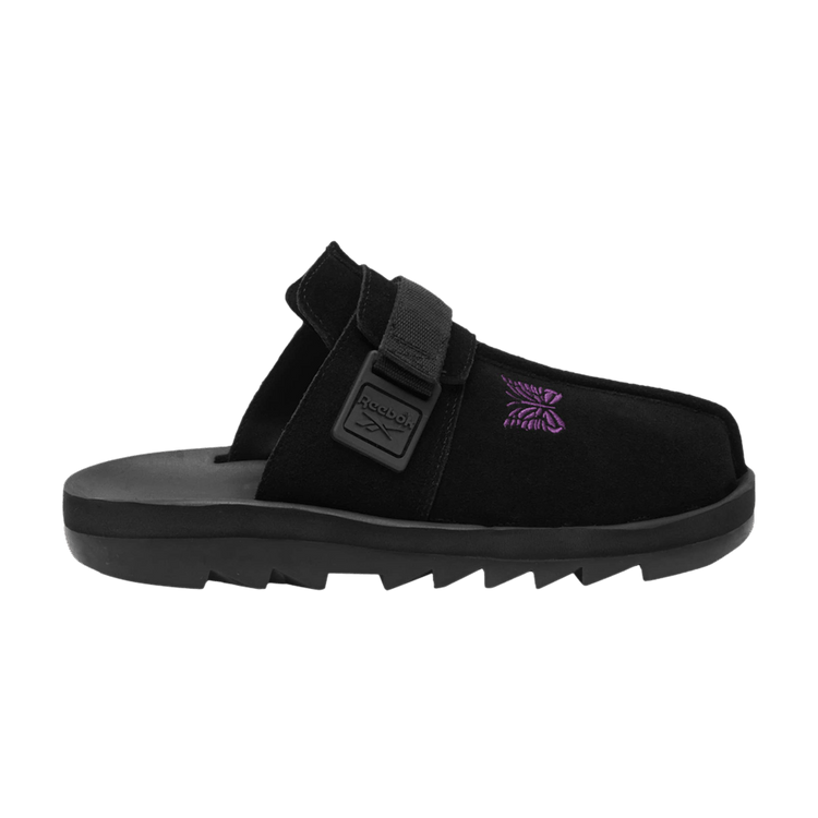 Buy Needles x Reebok Beatnik Sandal 'Black Extreme Purple ...