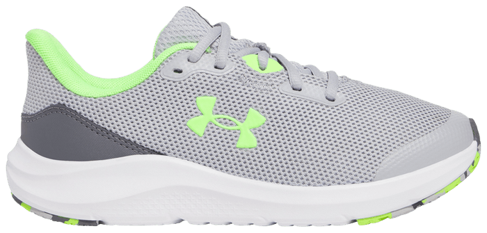Buy Under Armour Charged Pursuit 4 GS 'Mod Grey Hyper Green' - 3028267 ...