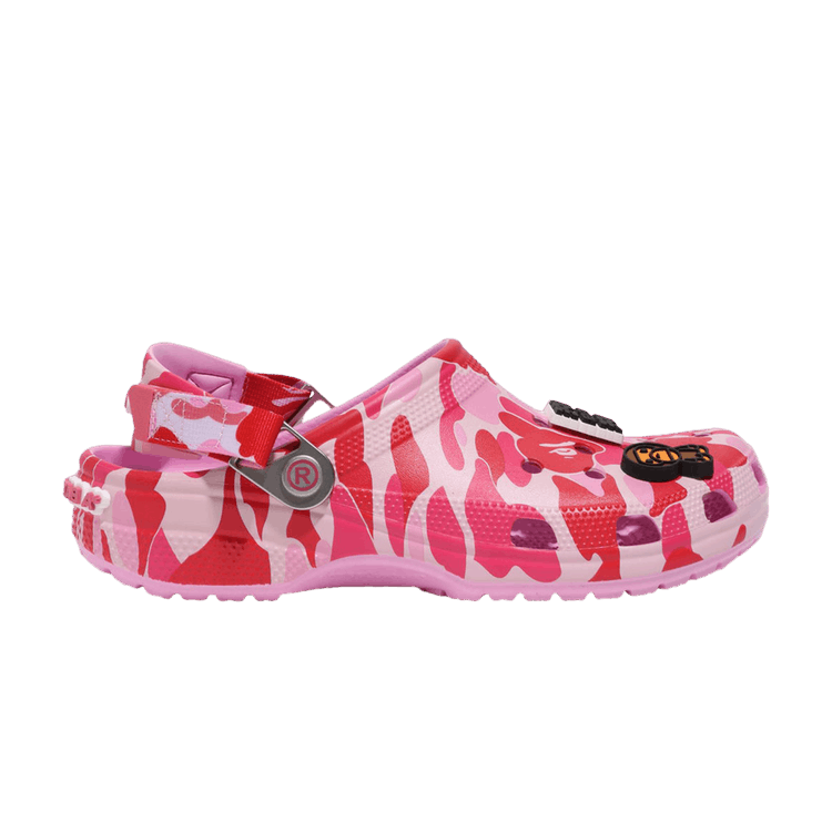 Buy BAPE x Crocs Classic Clog 'ABC Camo - Pink' - 209627 6I2 | GOAT