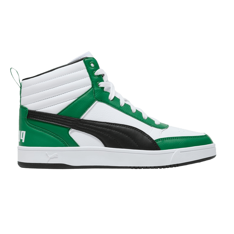 Buy Puma Dribble Mid 'White Black Archive Green' - 400980 06 | GOAT