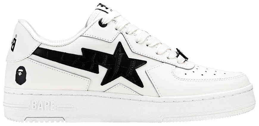 Buy Bapesta Icon #1 M2 'Croc Pack - White Black' - 1L30191306 BLK | GOAT