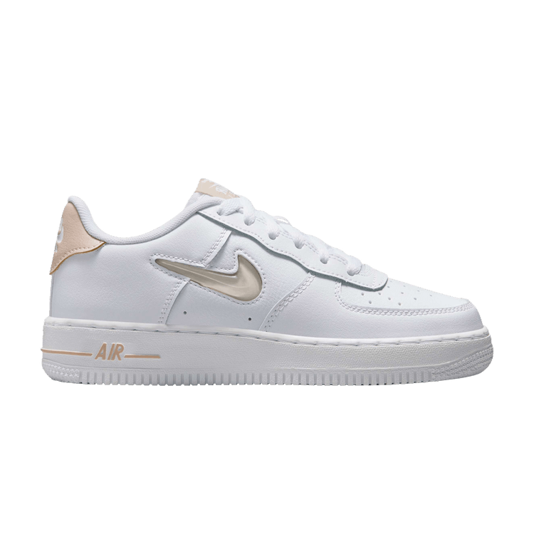 Buy Air Force 1 Low Jewel GS 'White Pale Ivory' - HV2535 101 | GOAT