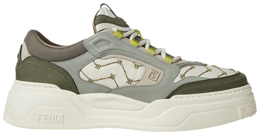 Buy Fendi Force 'White Green' - 7E1728 AU21 F1RSW | GOAT