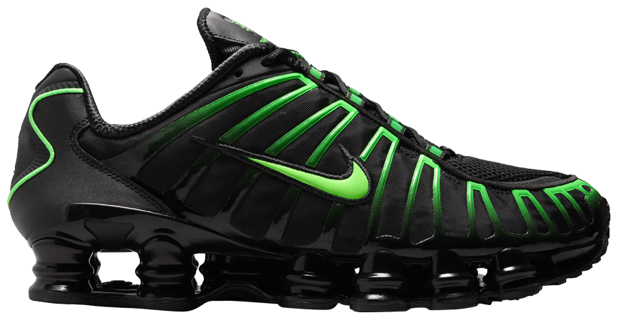Buy Nike Shox TL 'Black Neon' - AV3595 012 | GOAT
