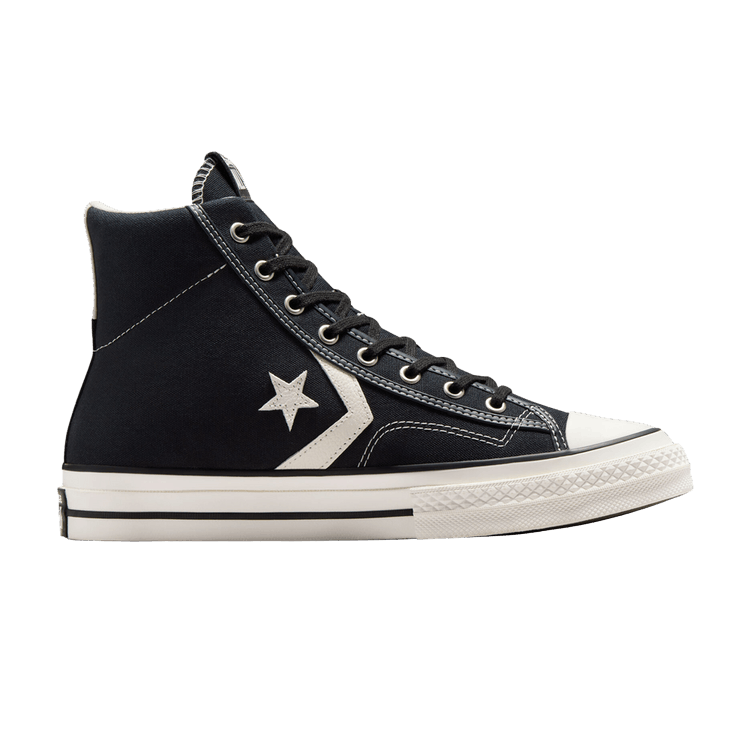 Buy Converse Star Player 76 High 'Black Vintage White' - A10516C | GOAT