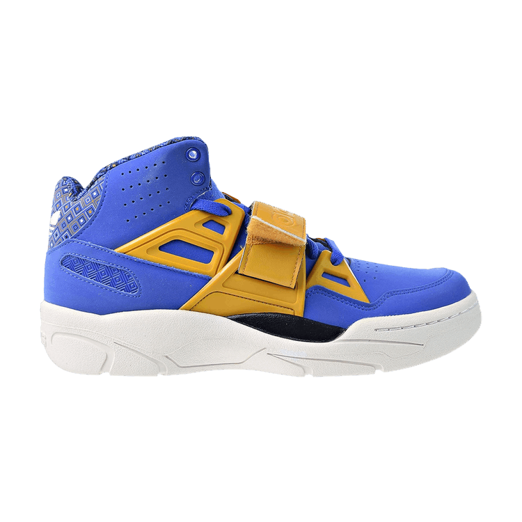 Buy Adidas Mutombo TR Block 'Vivid Blue Gold' - D65544 | GOAT