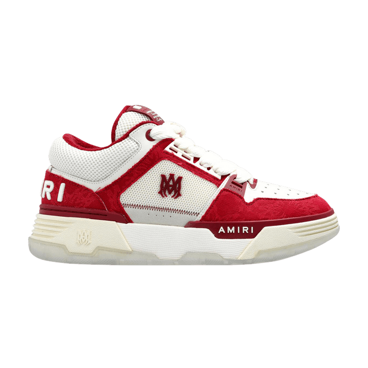 Buy Amiri MA-1 'Quad Monogram Print - Deep Red' - AMFOSR1085 644 | GOAT