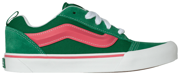 Buy Vans Knu-Skool Kids 'Green Pink' - VN000D2TBOC | GOAT