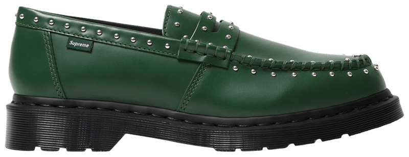 Buy Supreme x Dr. Martens Penton Studded Loafer 'Dark Green' - 41873300 ...