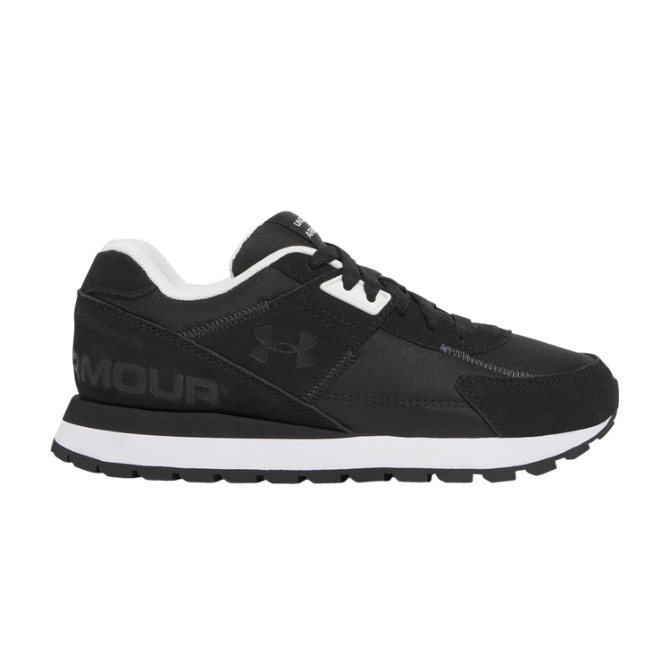 Buy Under Armour Essential Runner GS 'Black White' - 3028555 001 | GOAT