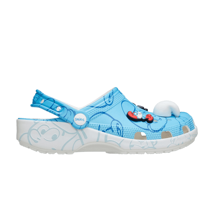 Buy The Smurfs x Classic Clog 'Allover Print' - 210820 90H | GOAT