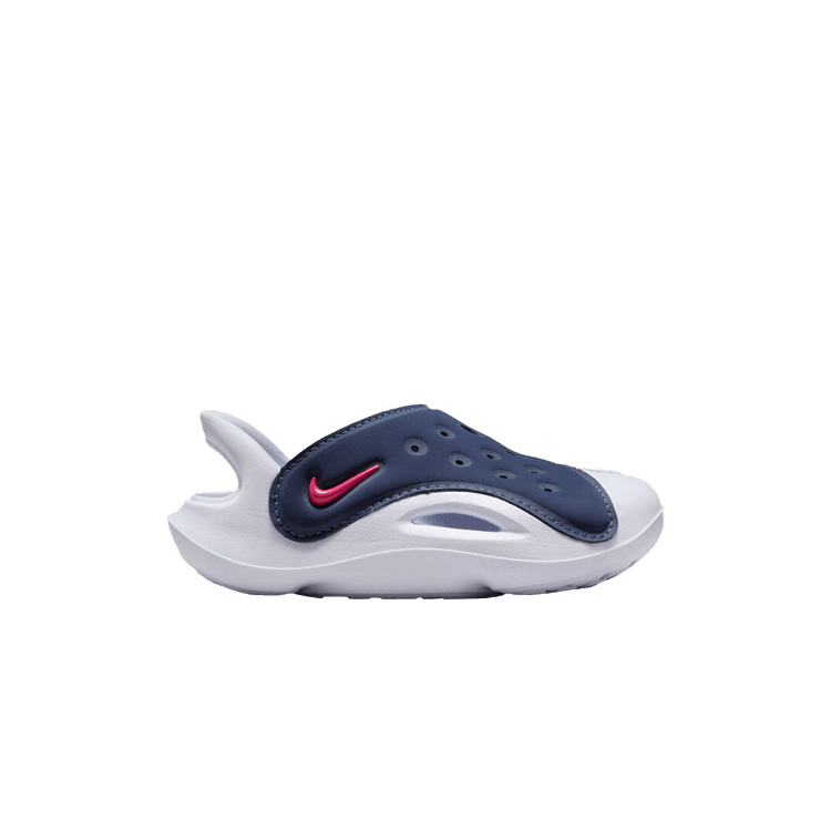 Buy Nike Aqua Swoosh Sandal TD 'Midnight Navy Rush Pink' - FN0875 401 ...
