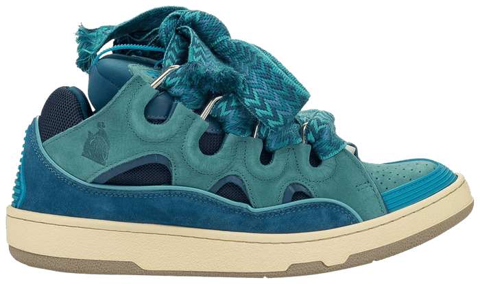 Buy Lanvin Curb Sneakers 'Turquoise' - FM SKRK11 DRAG E2227 | GOAT