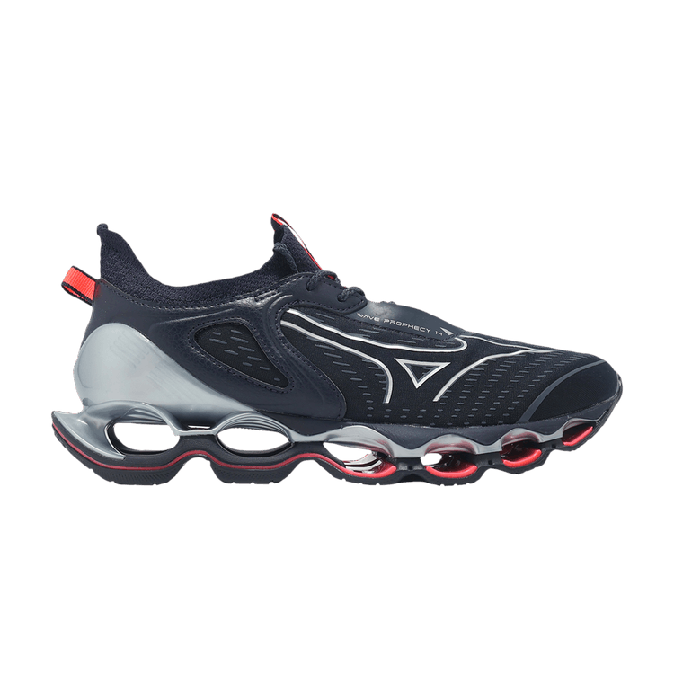 Buy Mizuno Wave Prophecy 14 'Navy Silver' - J1GC255182 | GOAT