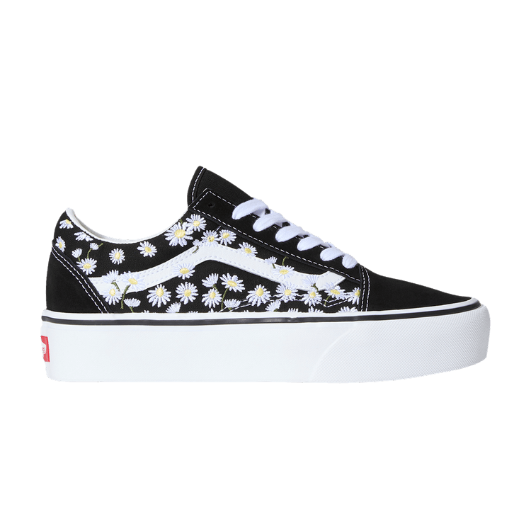Buy Vans Old Skool Platform 'Floral Embroidery' - VN000E87BA2 | GOAT