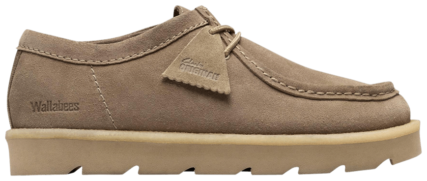 Buy Clarks Meare Walla 'Smoke Grey Suede' - 261 82841 | GOAT