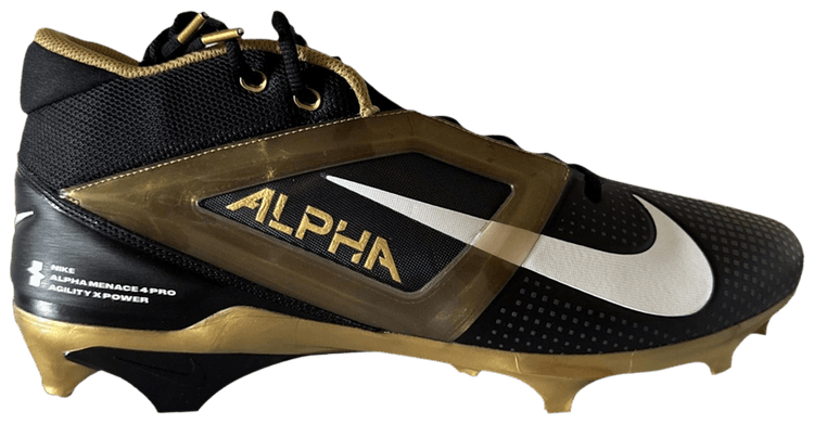 Buy Nike Alpha Menace 4 Pro 'Black Metallic Gold' - FZ7702 002 | GOAT