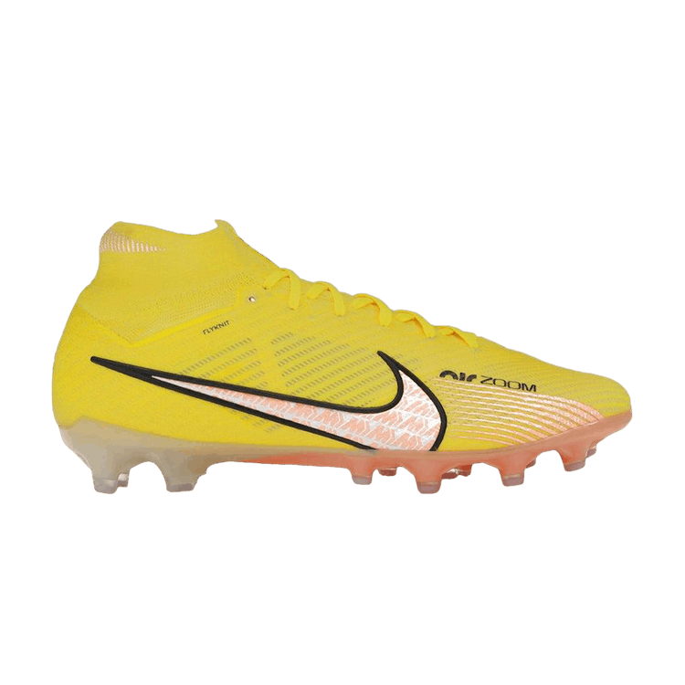 Buy Nike Zoom Mercurial Superfly 9 Elite AG 'Yellow Strike Sunset Glow ...