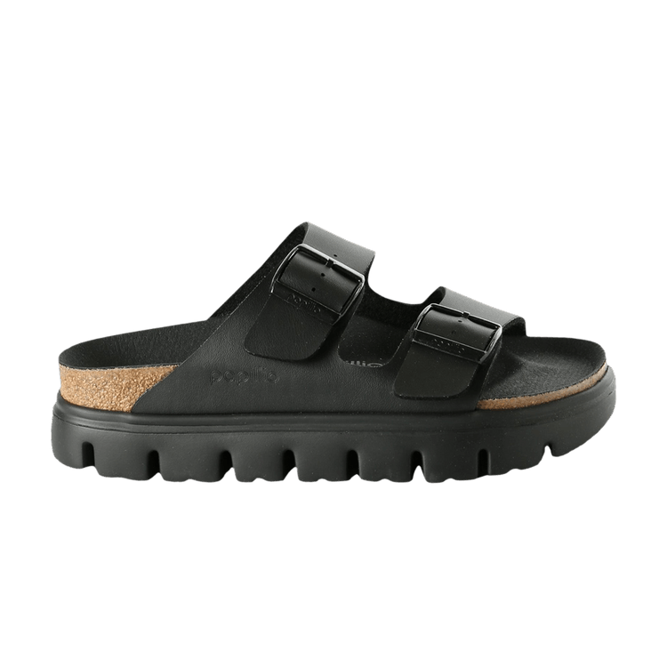Buy Birkenstock Wmns Arizona Chunky 'Black' - 1029077 | GOAT